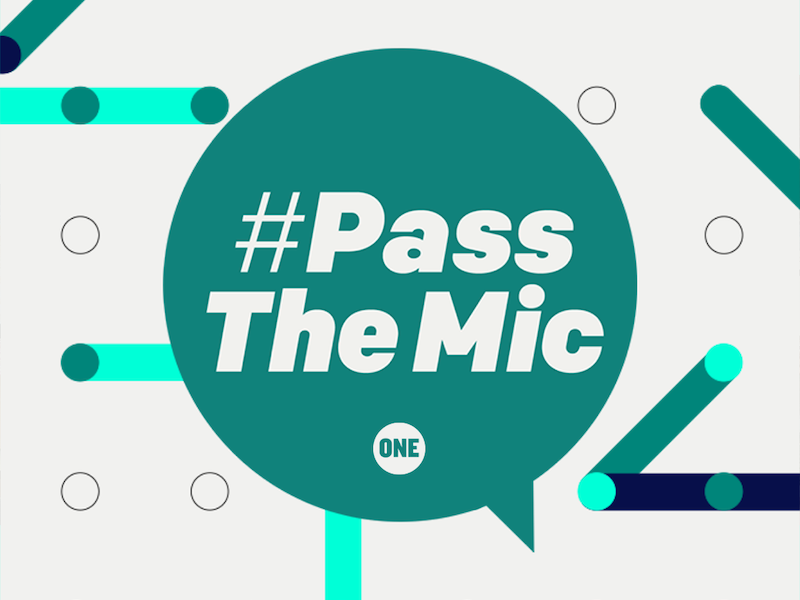ONE Launches #PassTheMic to Defeat COVID-19 - RED