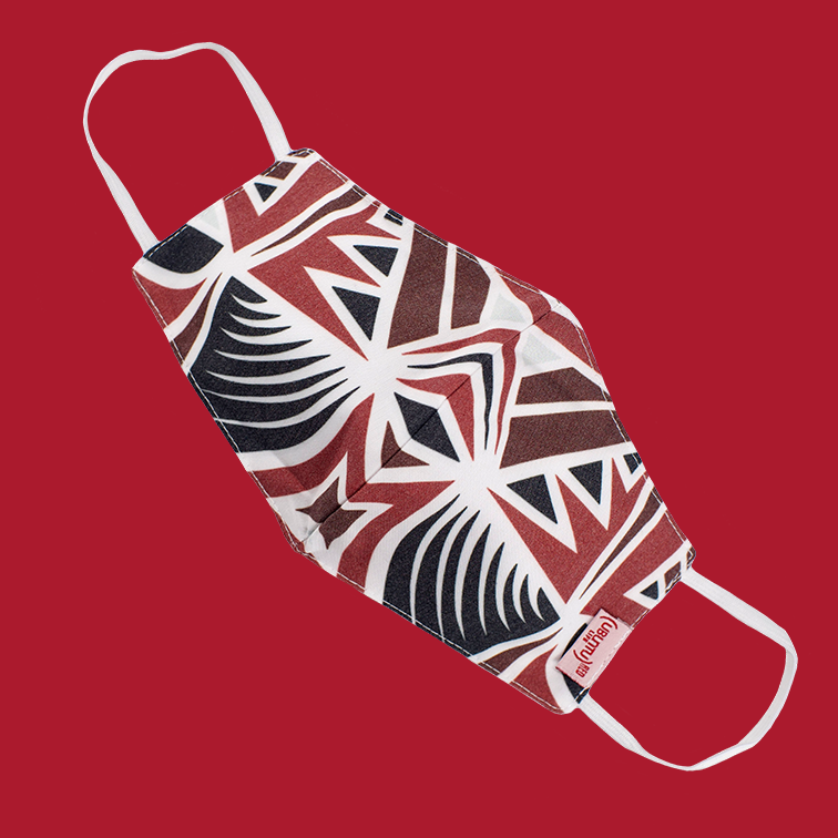 Stay Safe and Look Stylish with (UBUNTU LIFE)RED Face Masks - RED